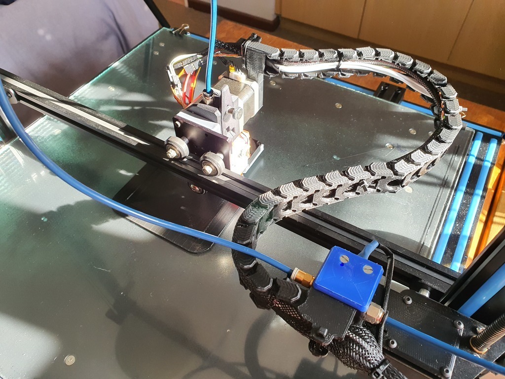 🔧 CR10 runout-sensor and drag-chain combo for direct drive・Arquivo STL ...