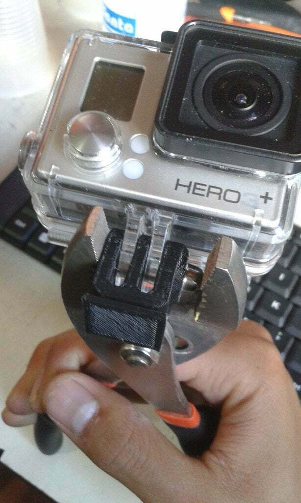 📷 GoPro to DSLR mount・Free STL File for ・Cults
