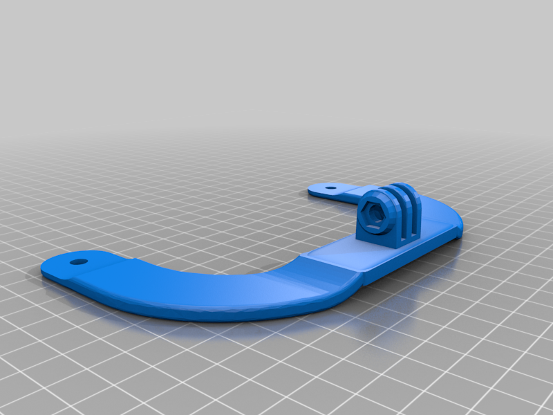 Archivo STL gratis Base para Gopro Artillery Genius 🧨 ・Diseño ...