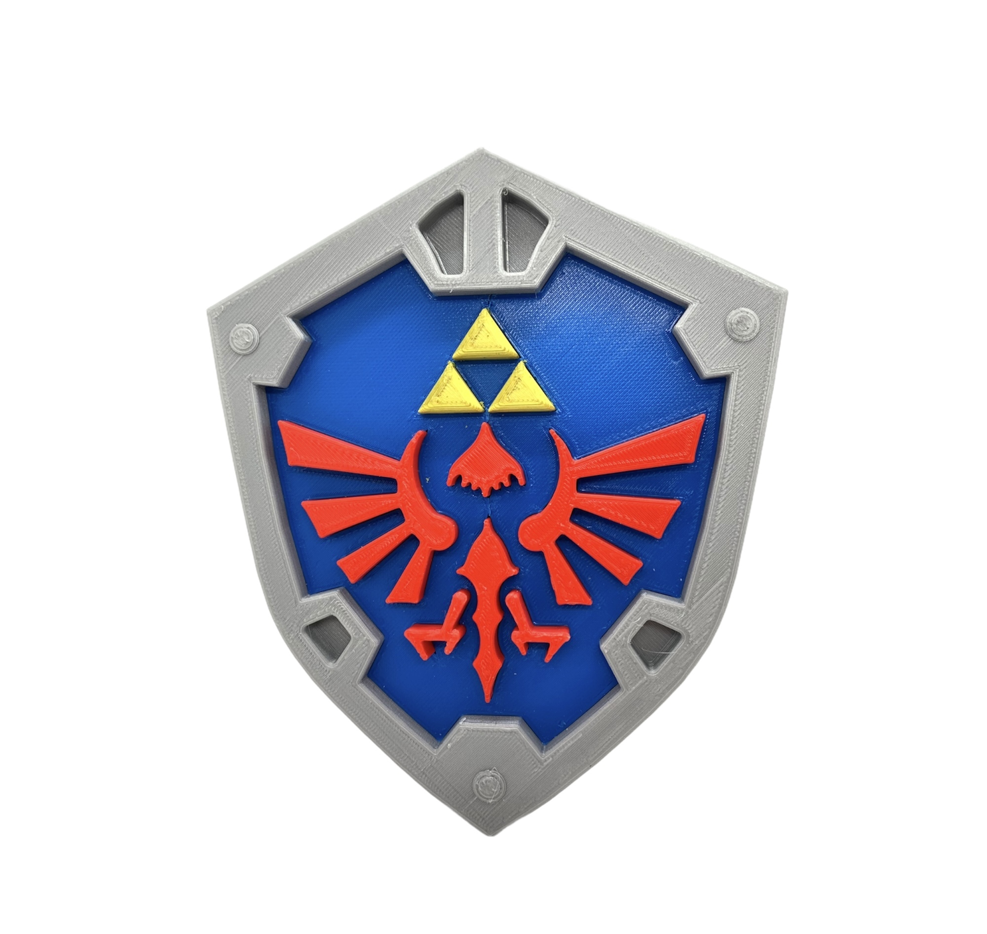 STL file The Legend Of Zelda - Hylian Shield 🛡️ ・3D printer design to ...