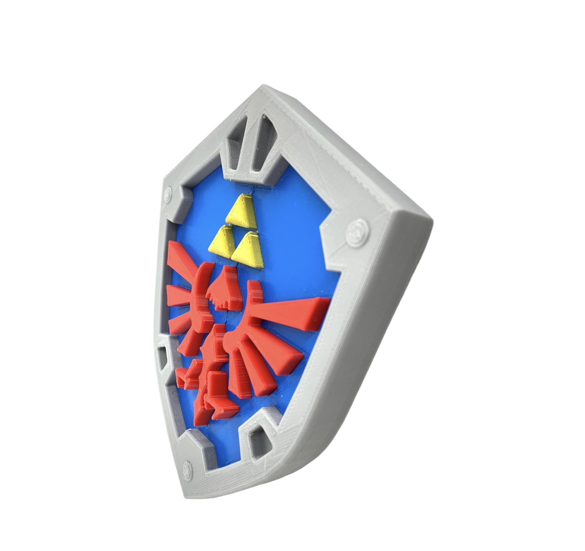 STL file The Legend Of Zelda - Hylian Shield 🛡️ ・3D printer design to ...