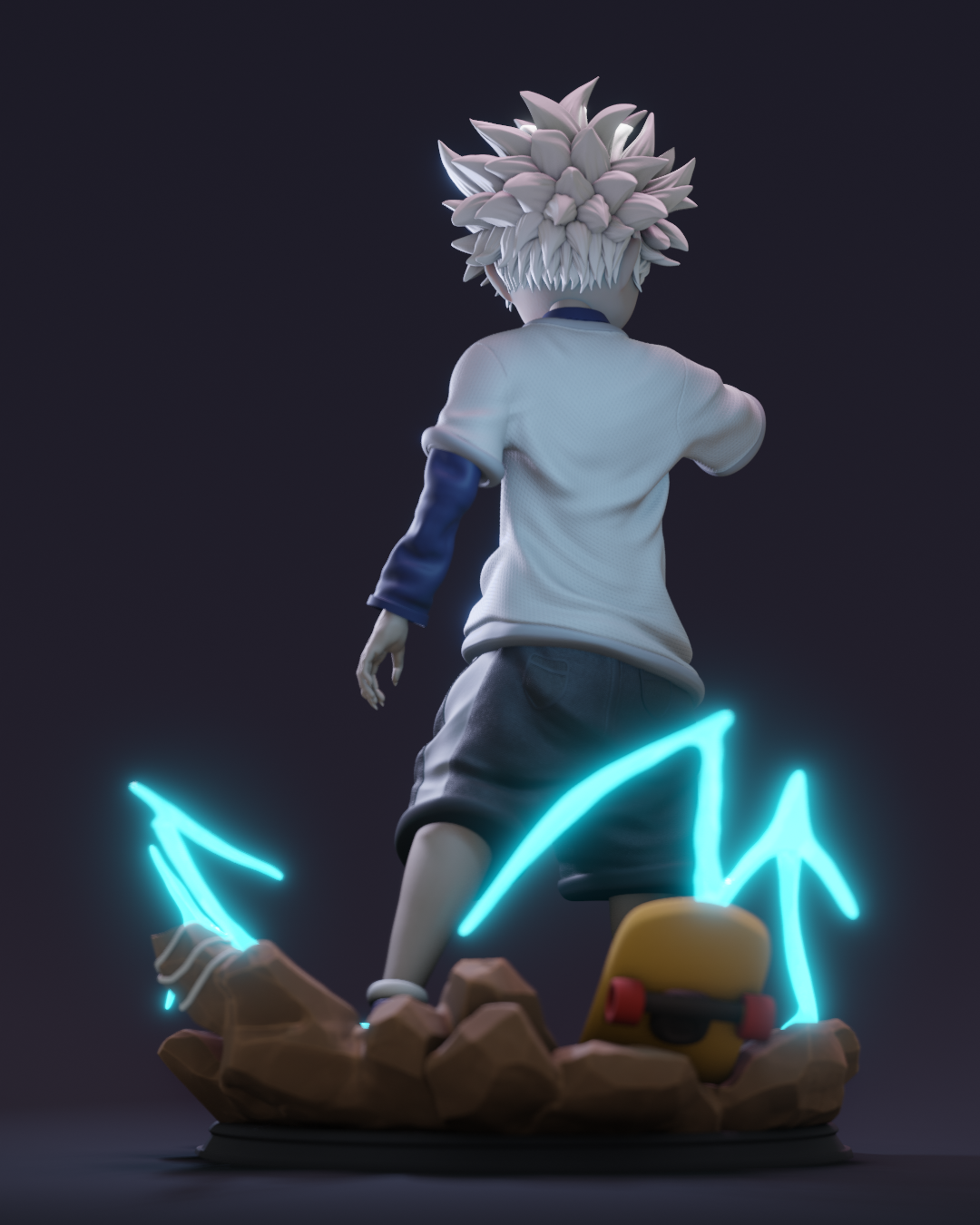 🏹 KILLUA ZOLDYCK - HUNTER X HUNTER・ STL File for ・Cults