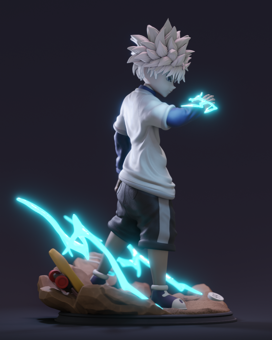 🏹 KILLUA ZOLDYCK - HUNTER X HUNTER・ STL File for ・Cults