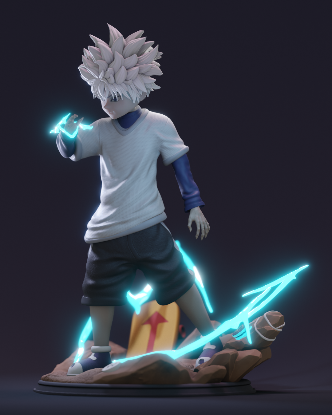 🏹 KILLUA ZOLDYCK - HUNTER X HUNTER・ STL File for ・Cults