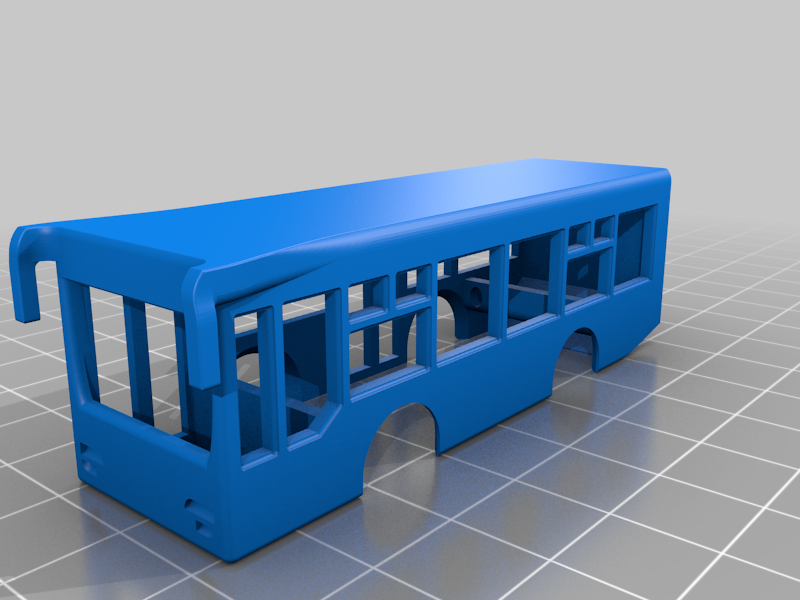 Free STL file City Bus DETAILED - Turbo Racing 1:76 🏙️ ・Object to ...