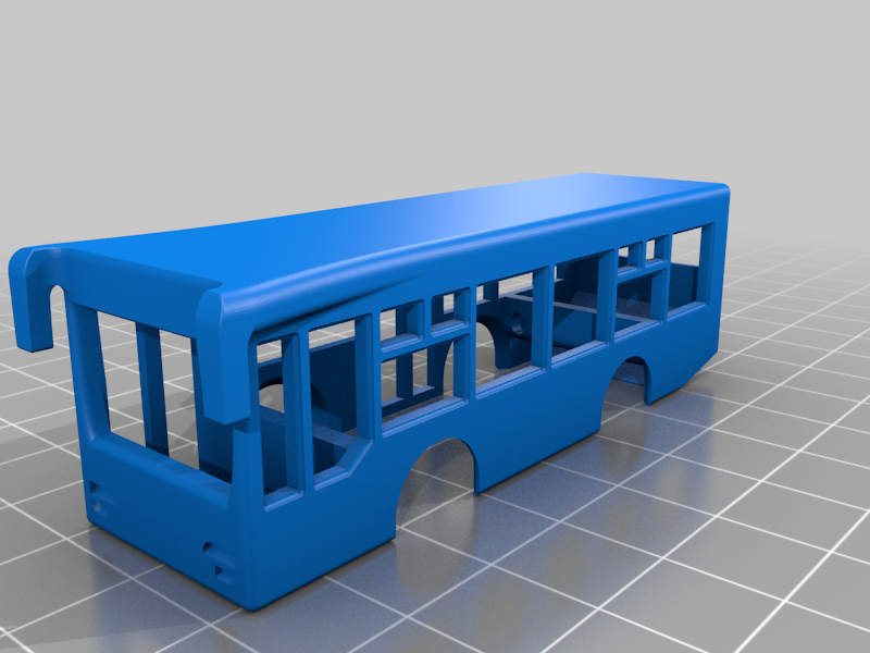 Free STL file City Bus DETAILED - Turbo Racing 1:76 🏙️ ・Object to ...