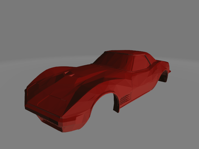 🚙 WIP - Chevrolet Corvette ZR1 1970 - Turbo Racing Body Shell 1:76 C71 ...