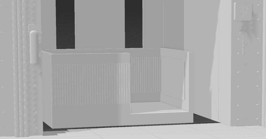 STL file Colonial Viper Launch Bay 1:32 Scale 🏛️ ・3D printing design to ...