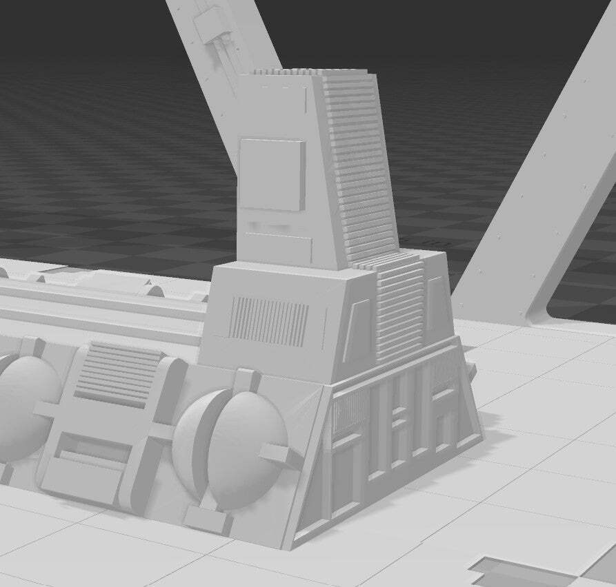 STL file Colonial Viper Launch Bay 1:32 Scale 🏛️ ・3D printing design to ...