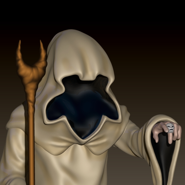 ️ The writing on the wall wizard Iron Maiden・ STL File for ・Cults