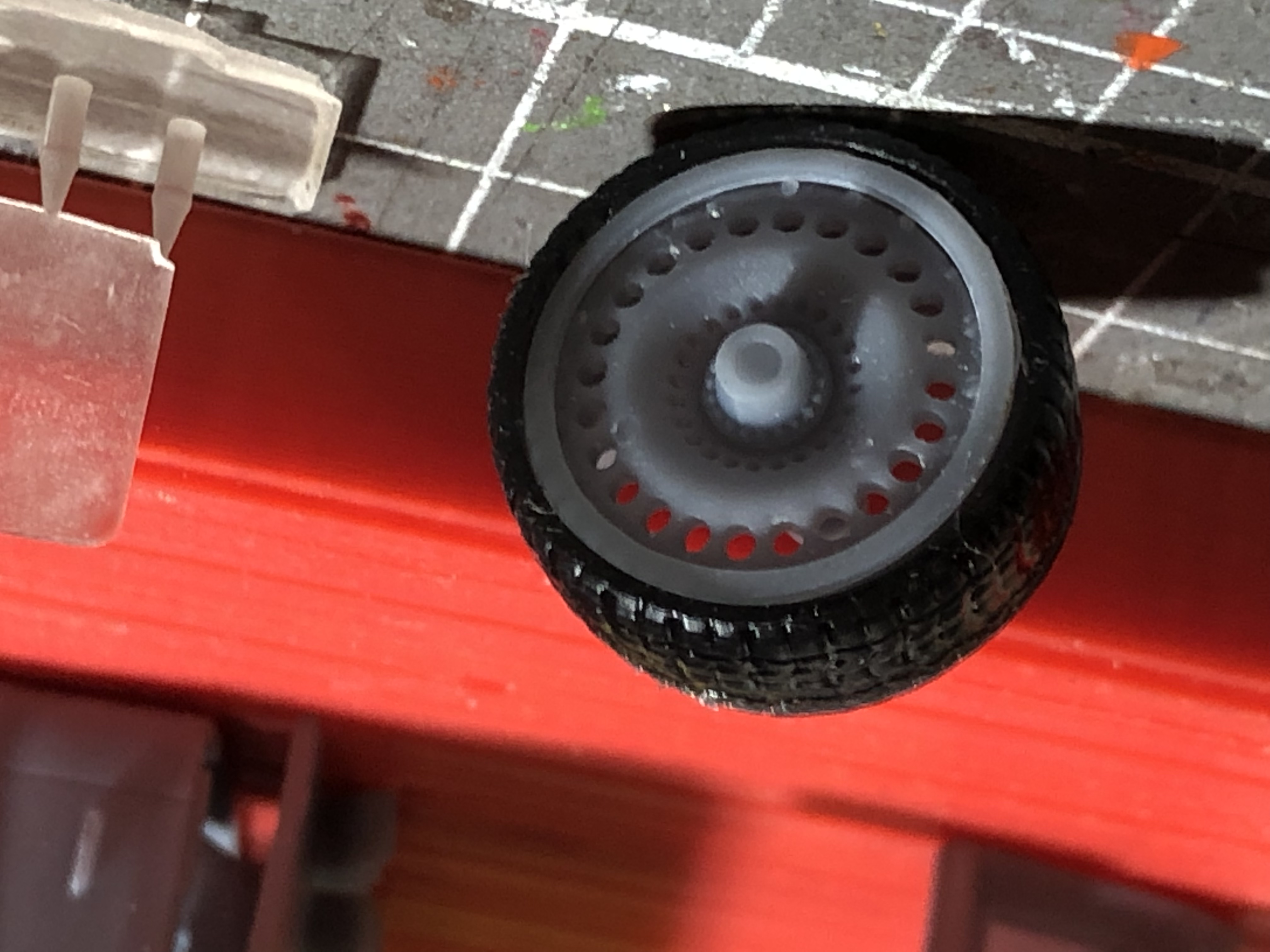 3D printing WHEEL FOR CUSTOM TRUCK 18m-R6 (FRONT AND DUALLY WHEEL BACK ...