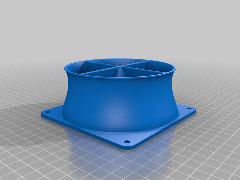 🖥️ 120mm Fan Exhaust Duct・Free 3D File for ・Cults