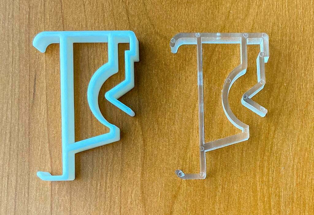 🏠 Levelor Valance Clip for 2" Blind・Free STL File for ・Cults