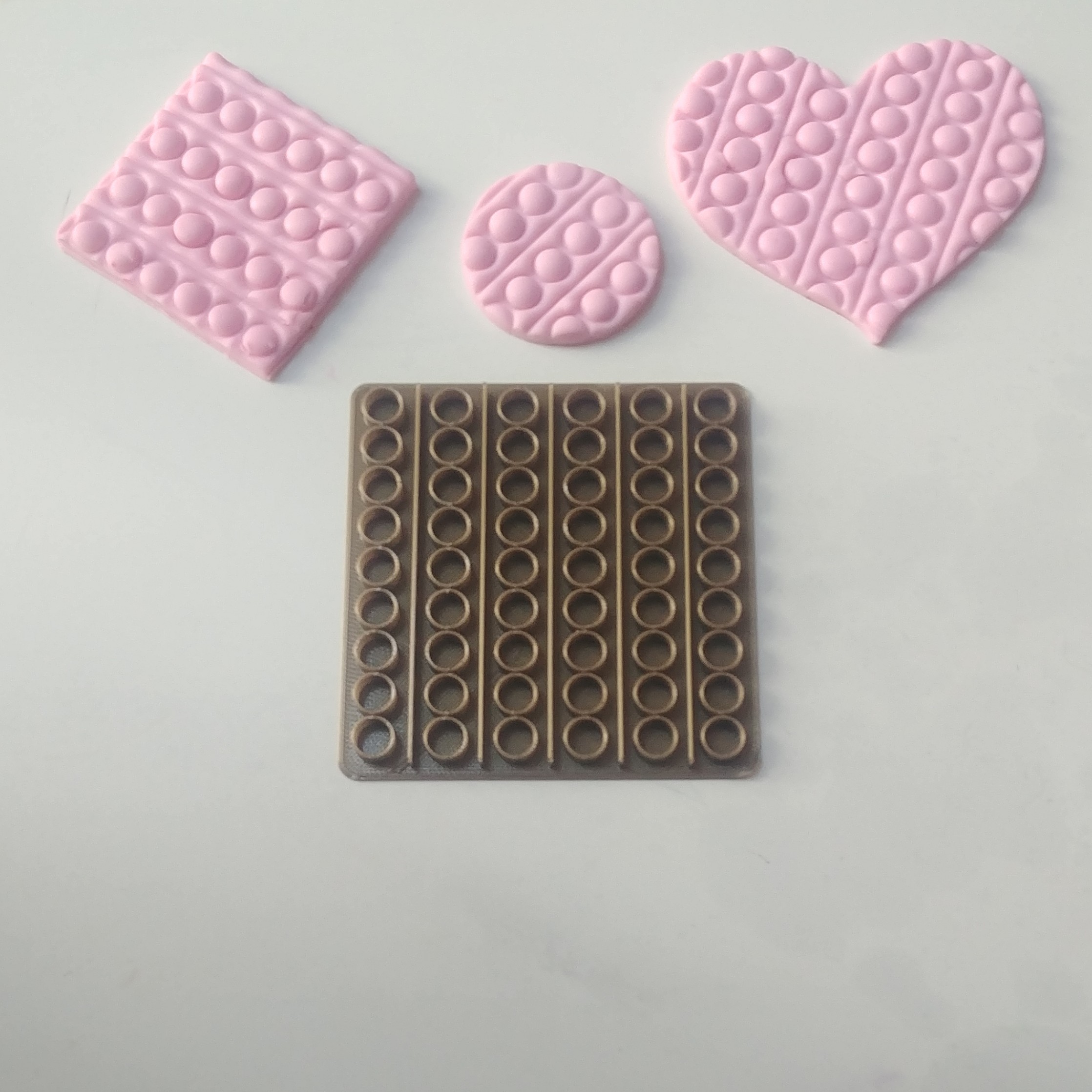 Fichier STL Texture Popit 🧁 ・Idée pour impression 3D à télécharger・Cults