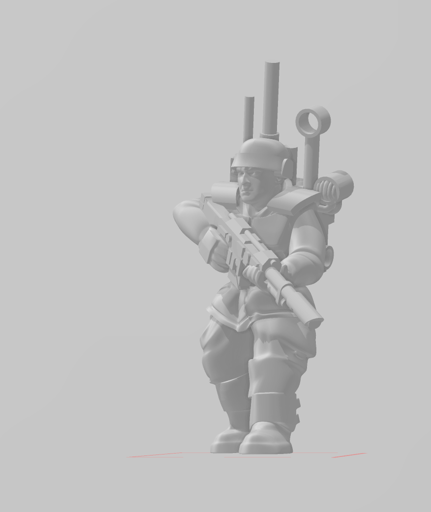 ⚔ Arcadian Vox Caster・Free STL File for ・Cults