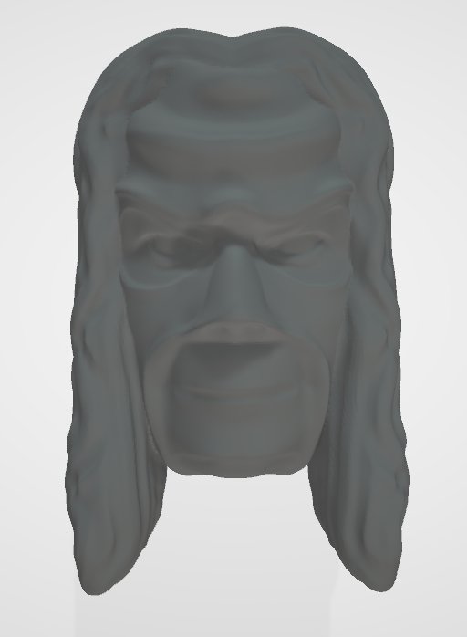 STL file WWE WRESTLER Kane HEAD SCULPT 3D MODEL CUSTOM PORTRAY ...