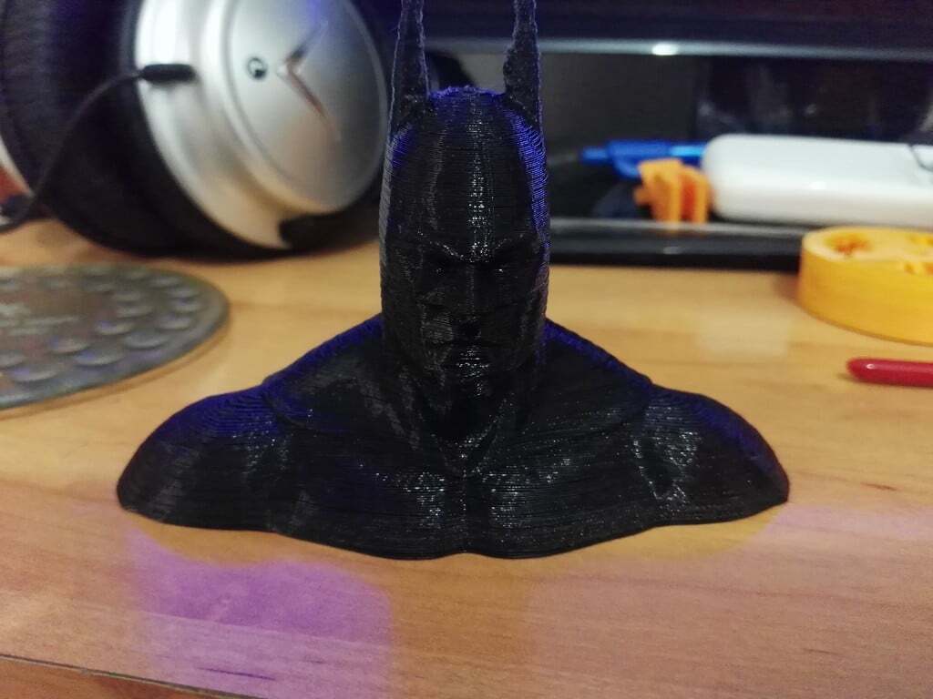 3D printable Batman Bust - clean re-build Hi-Res.・Cults