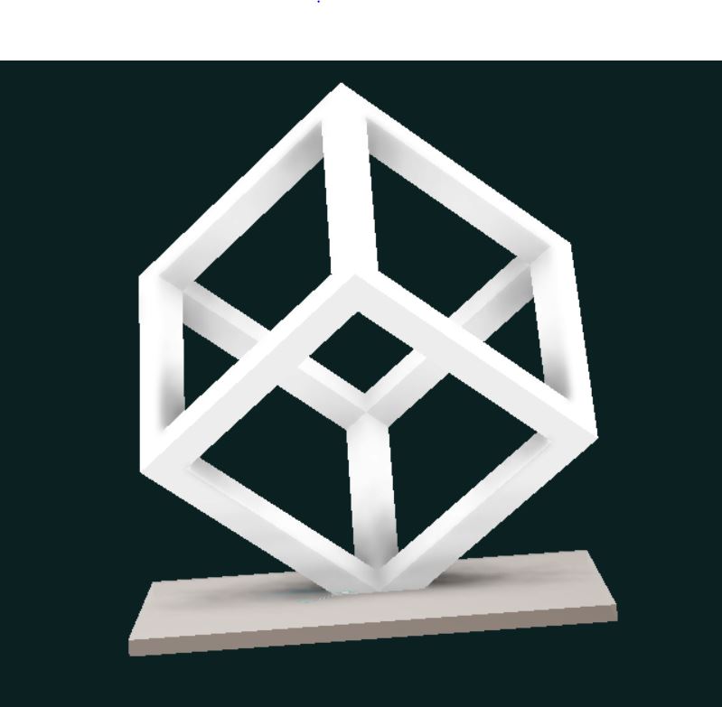 STL file 3D decorative CUBE 🎨 ・Model to download and 3D print・Cults