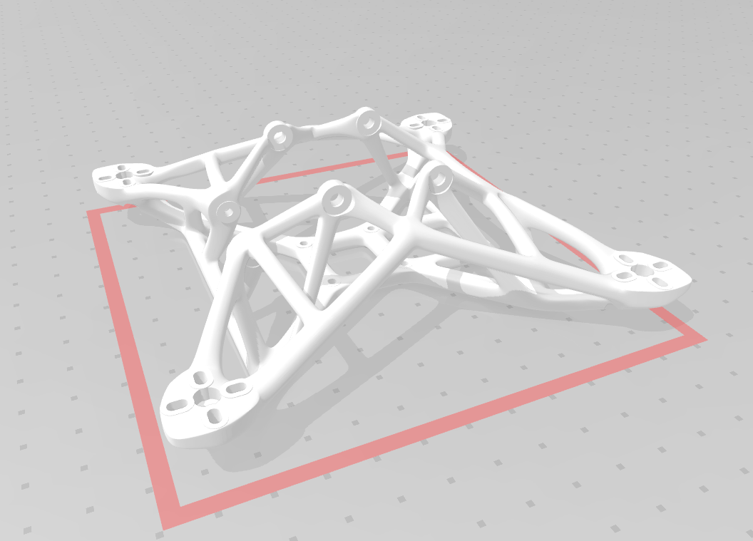🖼️ Bionic frame 140mm・ STL File for ・Cults