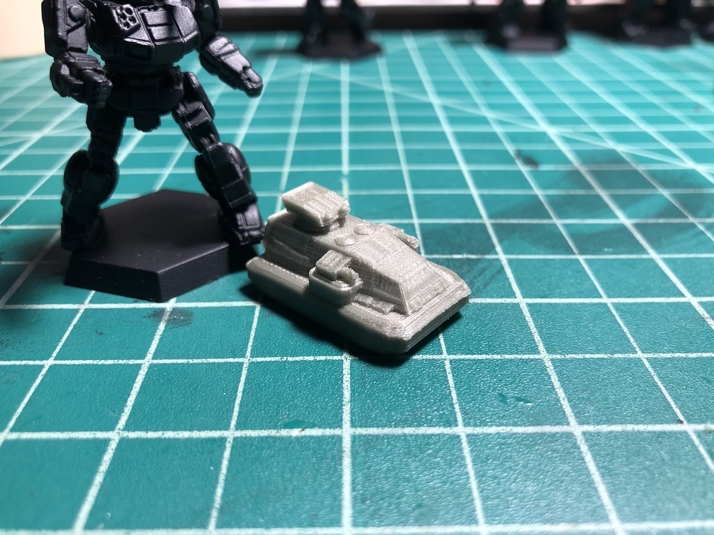 3D printing Battletechnology Condor Heavy Hovercraft Mk2・Cults