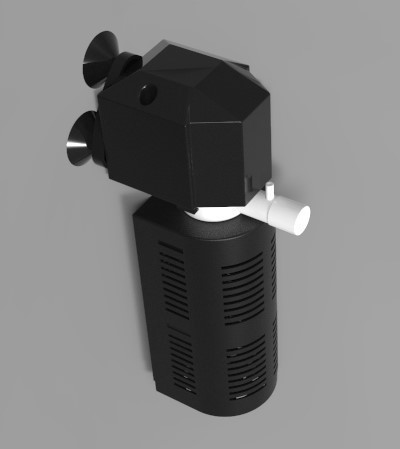 3D file Fish tank motor 🐠 ・3D printing idea to download・Cults