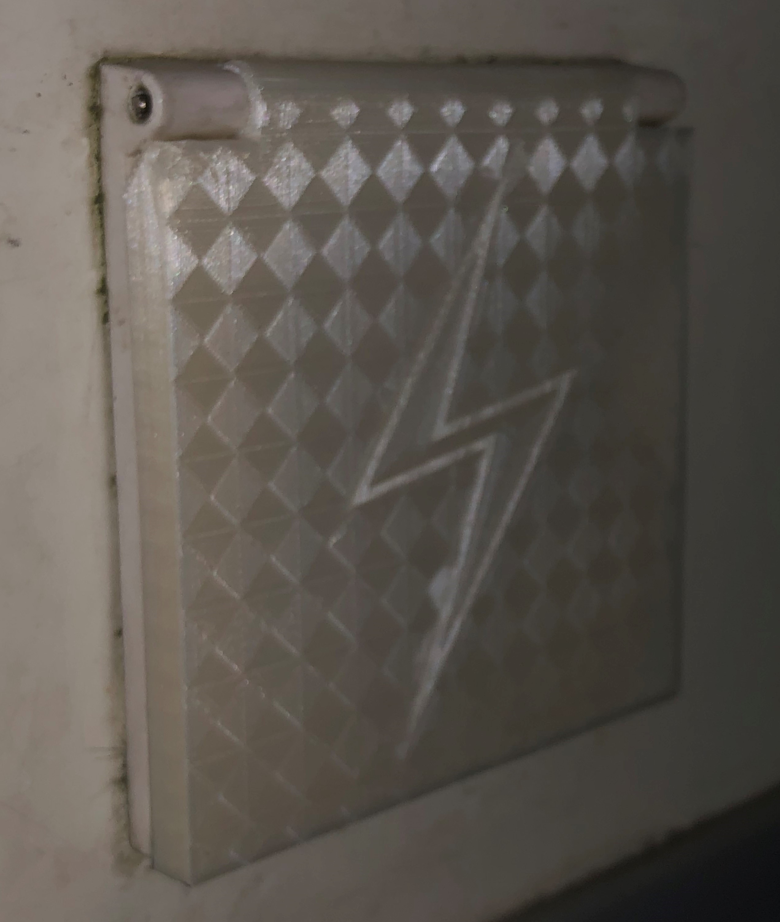 STL file Cover for external 230V motorhome socket outlet 🚐・3D print ...