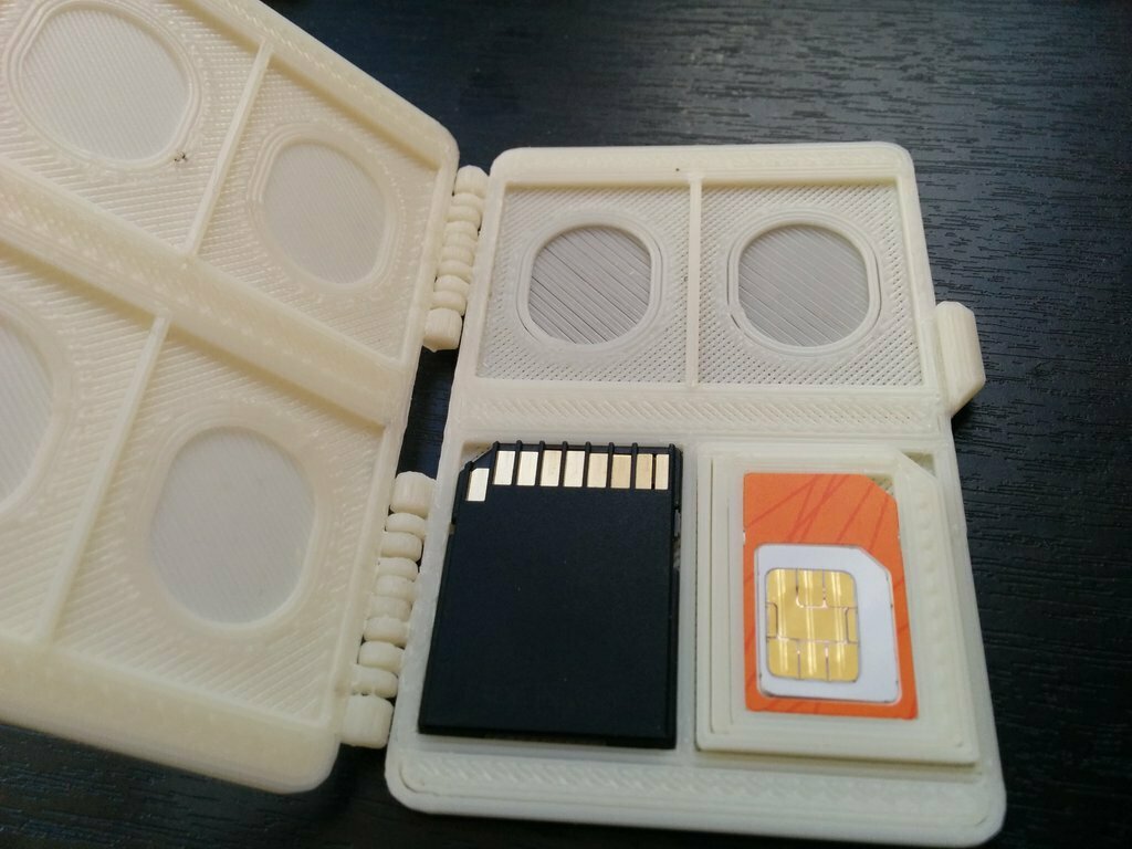 Free 3D file SIM Card 2 SD Card Convertor 2 Print 📱 ・3D printer model ...