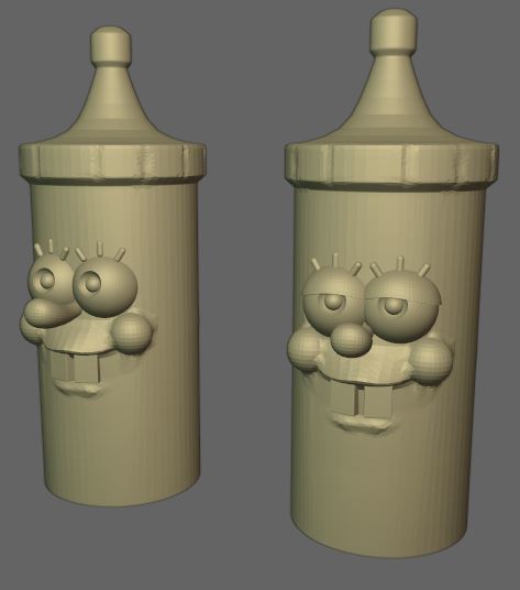 🧽 Mild Bobby Sauce and Tangy Sponge Sauce・Free STL File for ・Cults