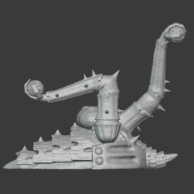 Fichier 3D gratuit Artillerie Alien Bio Tank 👽・Plan imprimable en 3D à télécharger・Cults