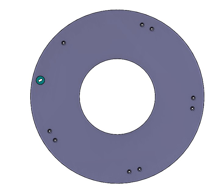 STL file 3DP5BLROD70A Mechanical Iris shutter diaphragm diy hobby ...