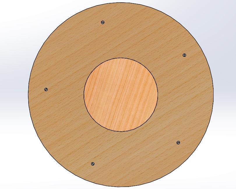 3D file Wood Rotating Dining Table Design -TBRI52000800800V1 🪵 ・3D ...