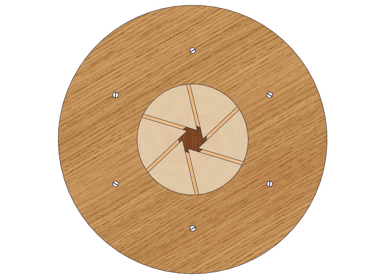 3D file Wood Rotating Dining Table Design V1-TBRI61450776 🪵 ・3D ...