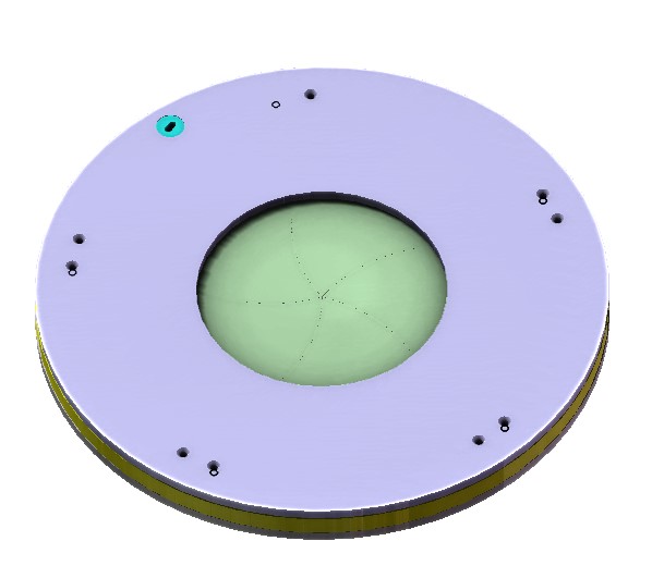 STL file 3DP5BLROD70A Mechanical Iris shutter diaphragm diy hobby ...