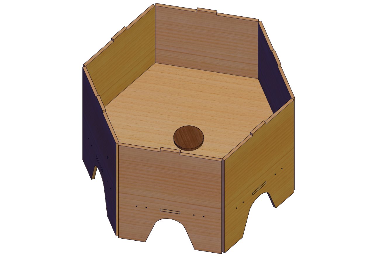 3D file Wood Rotating Dining Table Design V1-TBRI61450776 🪵 ・3D ...