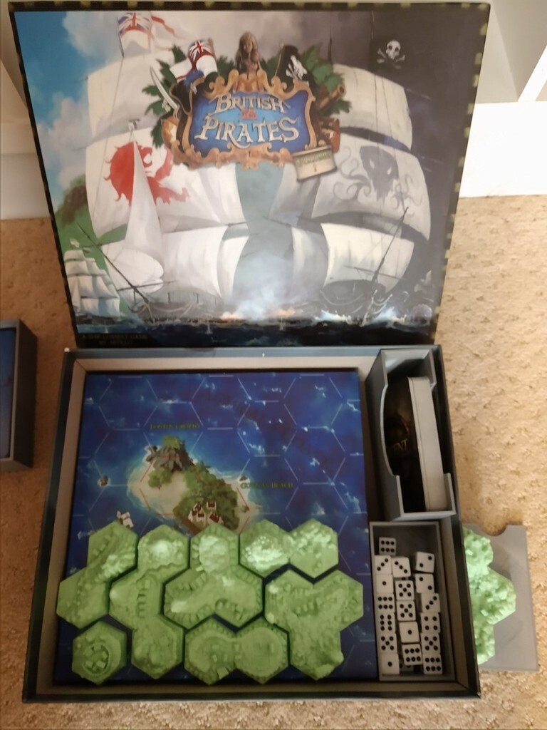 Free STL file British vs Pirates organizer and insert (for all content ...