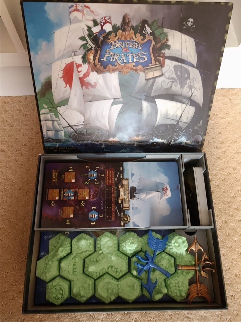 Free STL file British vs Pirates organizer and insert (for all content ...