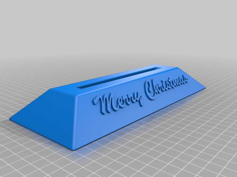 Free STL file Merry Christmas decoration 🎄 ・3D printer design to ...