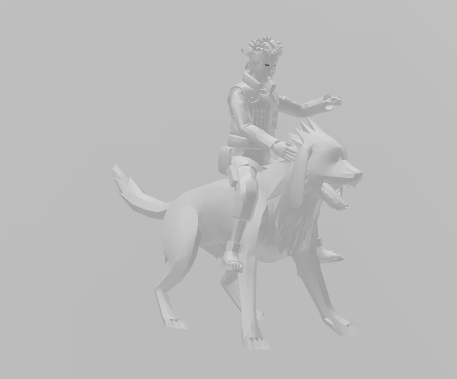 OBJ file kiba inuzuka 💬 ・3D printable model to download・Cults