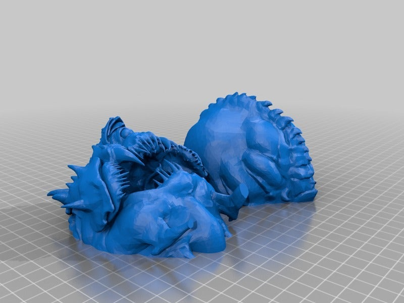 🗿 Doom Cacodemon・free Stl File For 3d Printing・cults