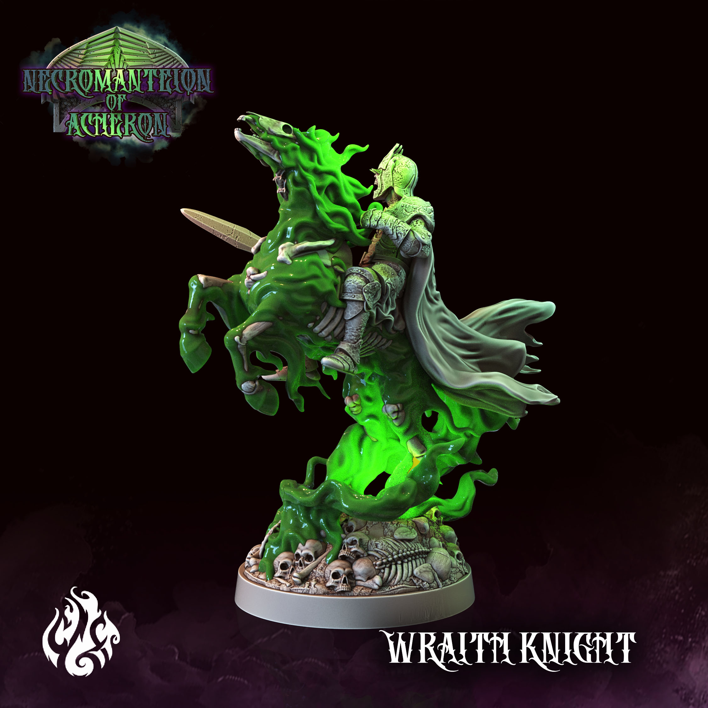 3D file Wraith Knight 👻 ・3D printer design to download・Cults