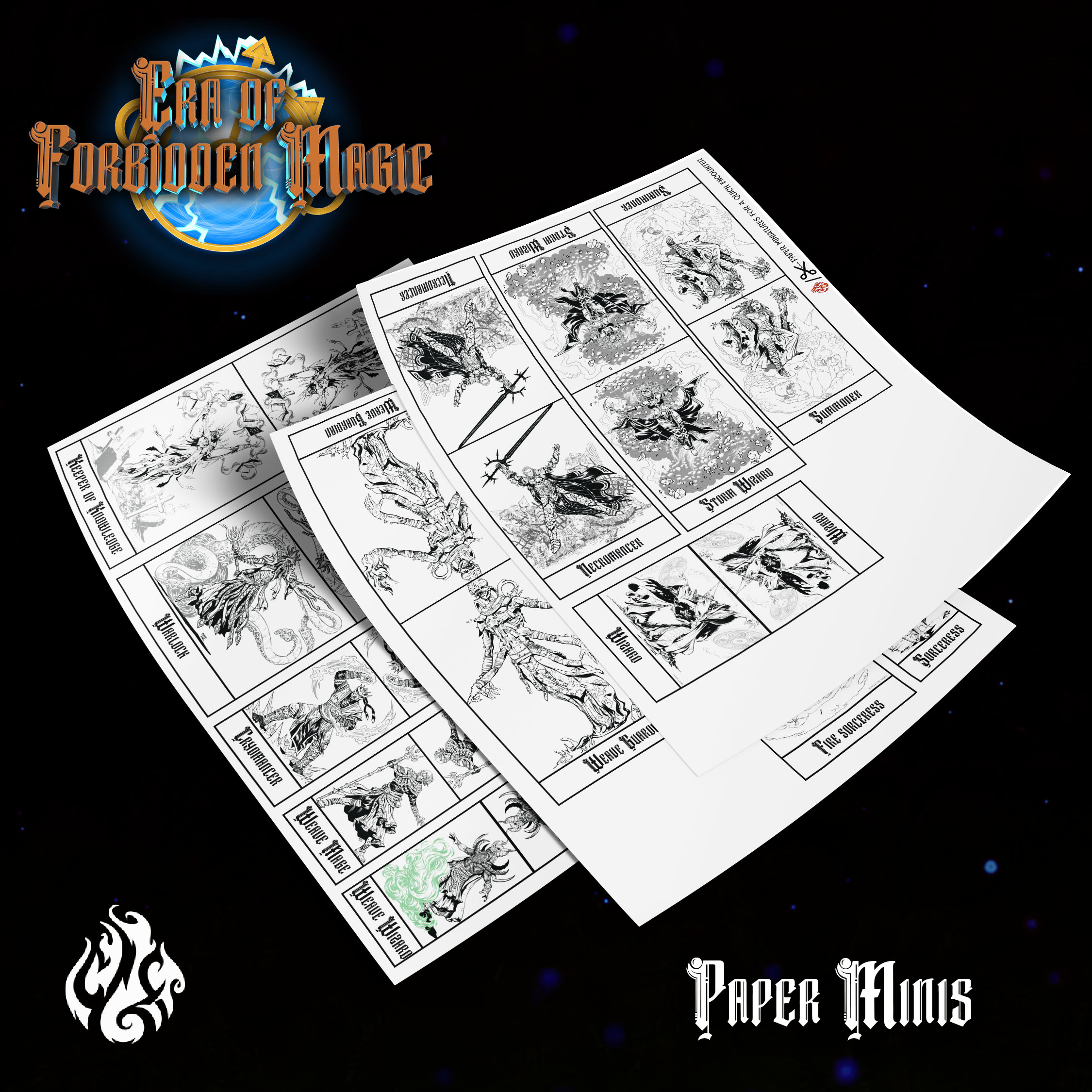 🪄 March '22 Release: Era of Forbidden Magic Bundle・ 3D File for ・Cults
