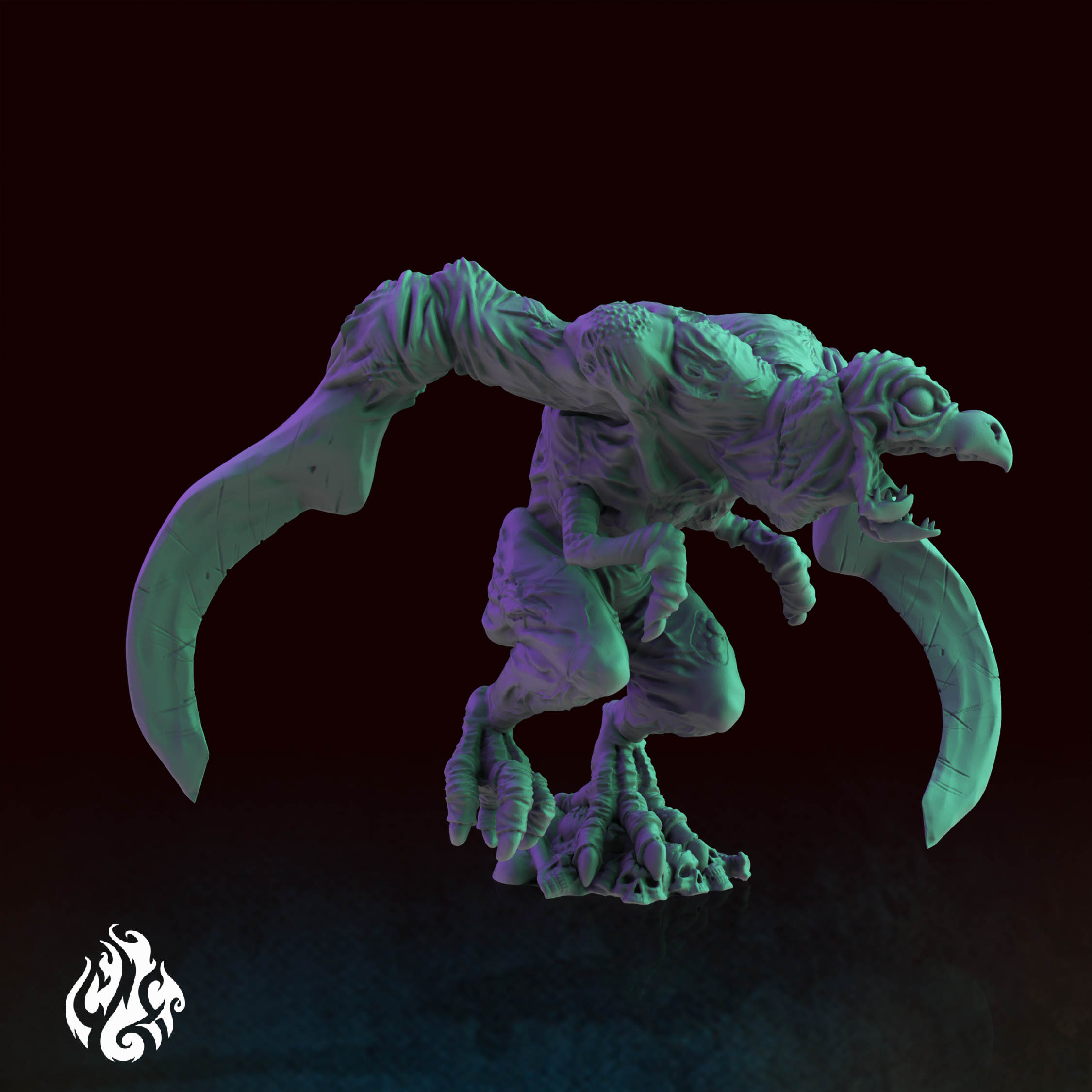 3D file Necro Horror 🪝 ・3D printer model to download・Cults