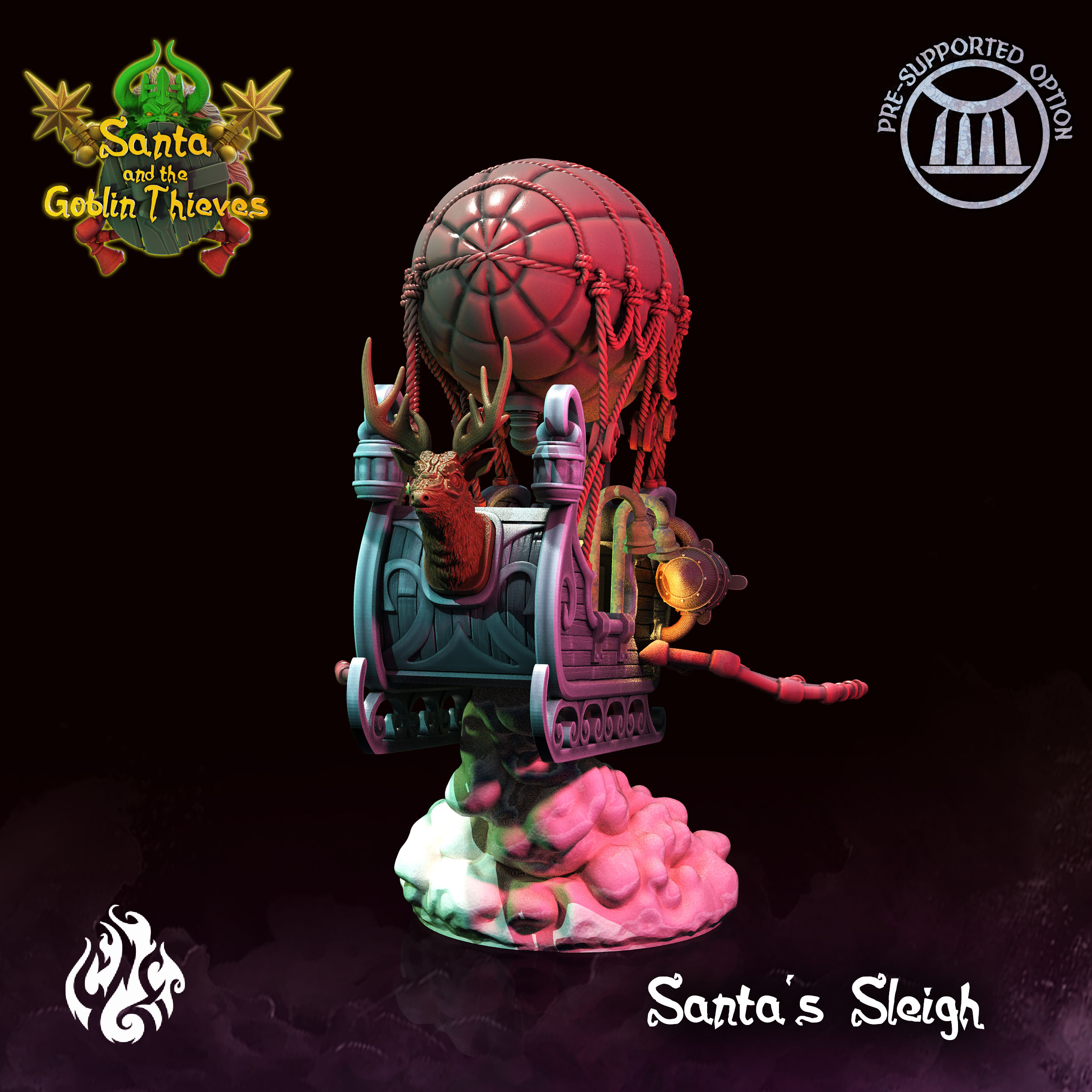 🎅 Santa and the Goblin Thieves - December '21 Patreon release・ 3D File ...