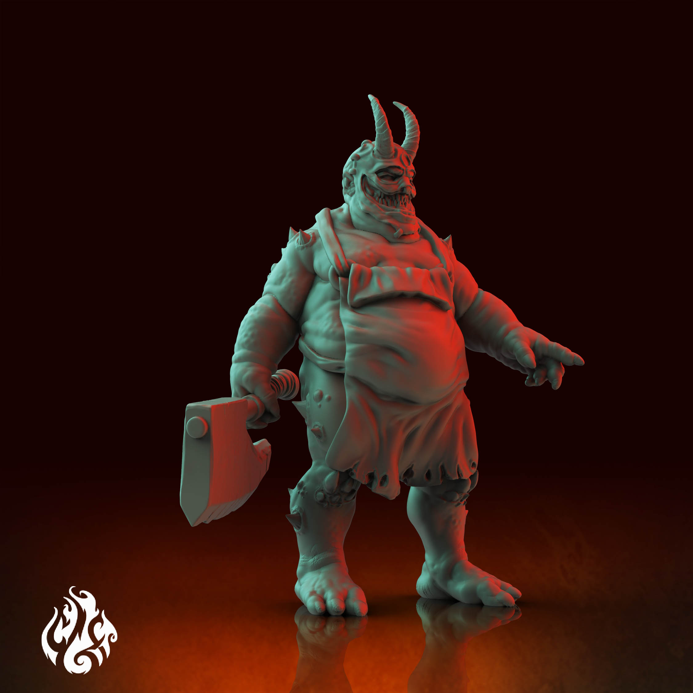 3D file The Slaughterer 😈 ・3D printable design to download・Cults