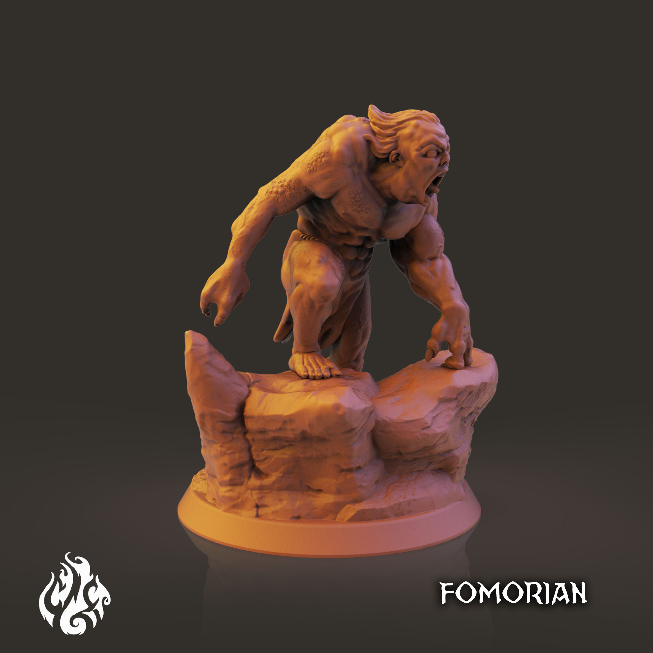 🎲 Fomorian・ 3D File for ・Cults