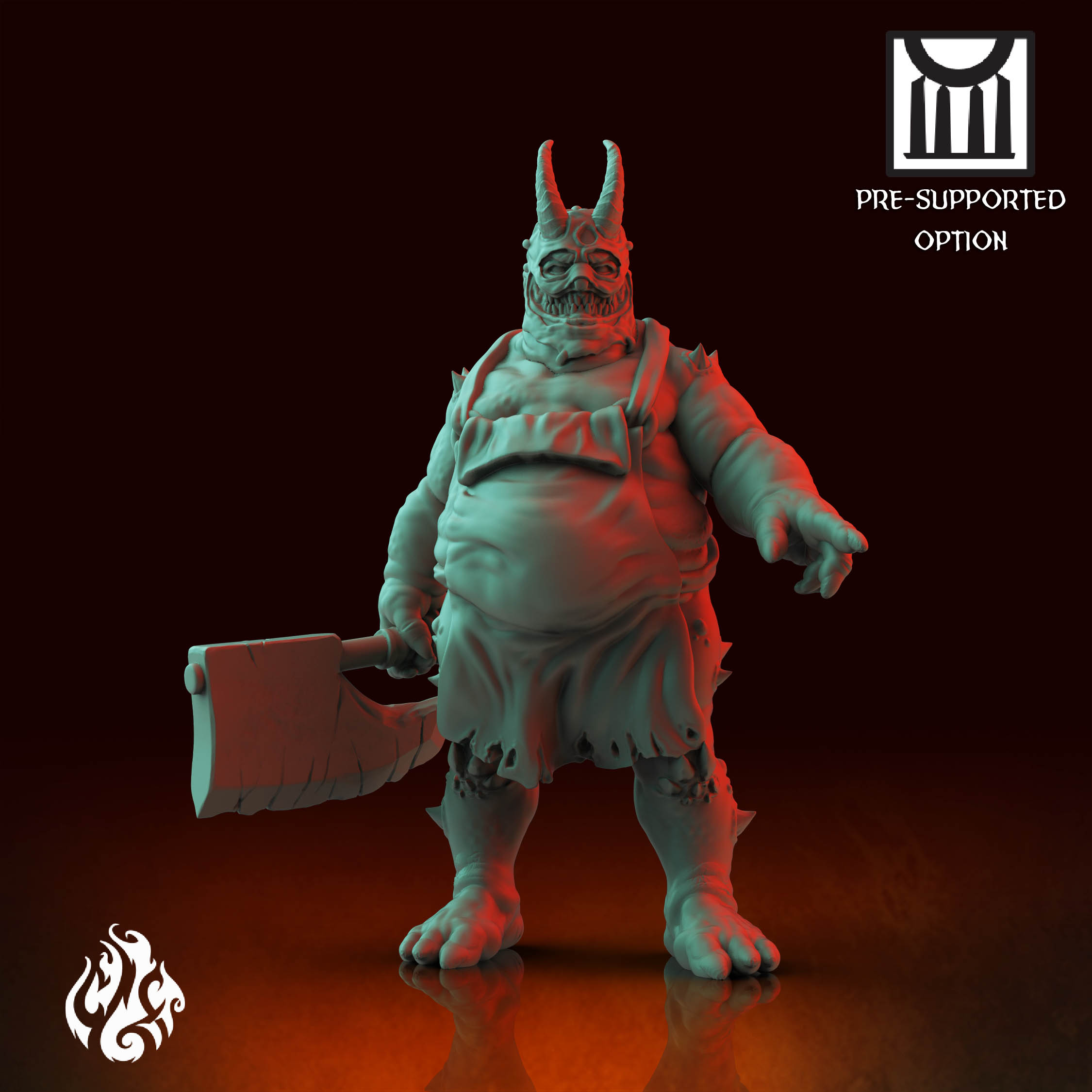 3D file The Slaughterer 😈 ・3D printable design to download・Cults