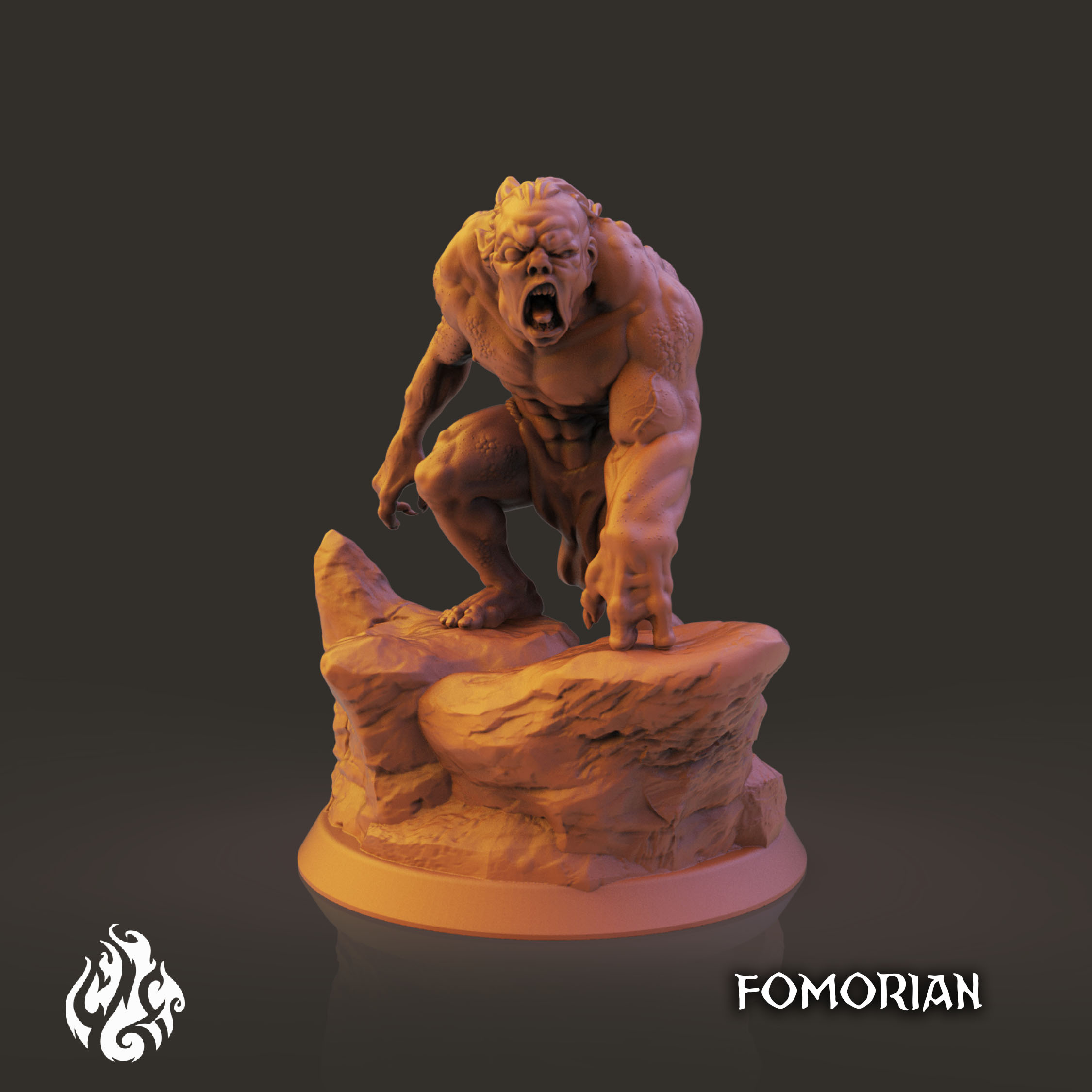 🎲 Fomorian・ 3D File for ・Cults