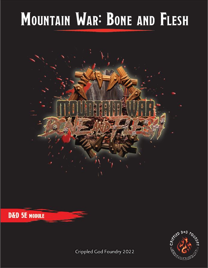 ⛰️ February '22 Release - Mountain War: Bone and Flesh・ 3D File for ・Cults