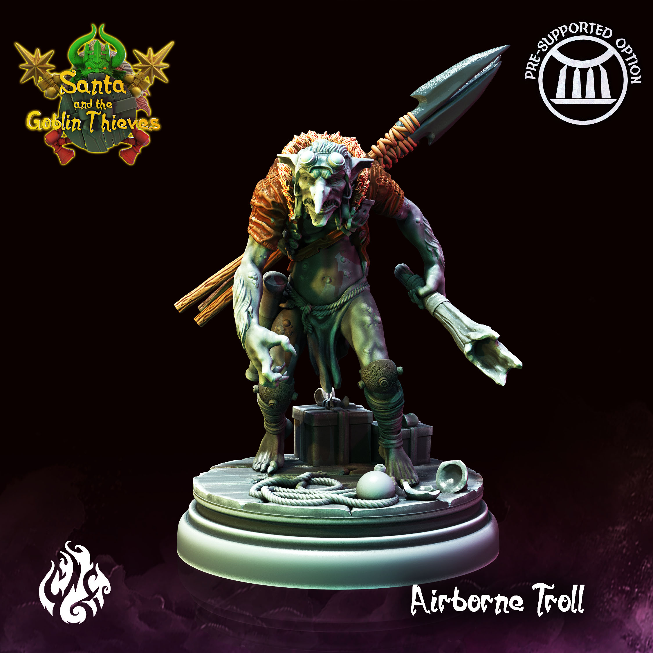 🎅 Santa and the Goblin Thieves - December '21 Patreon release・ 3D File ...