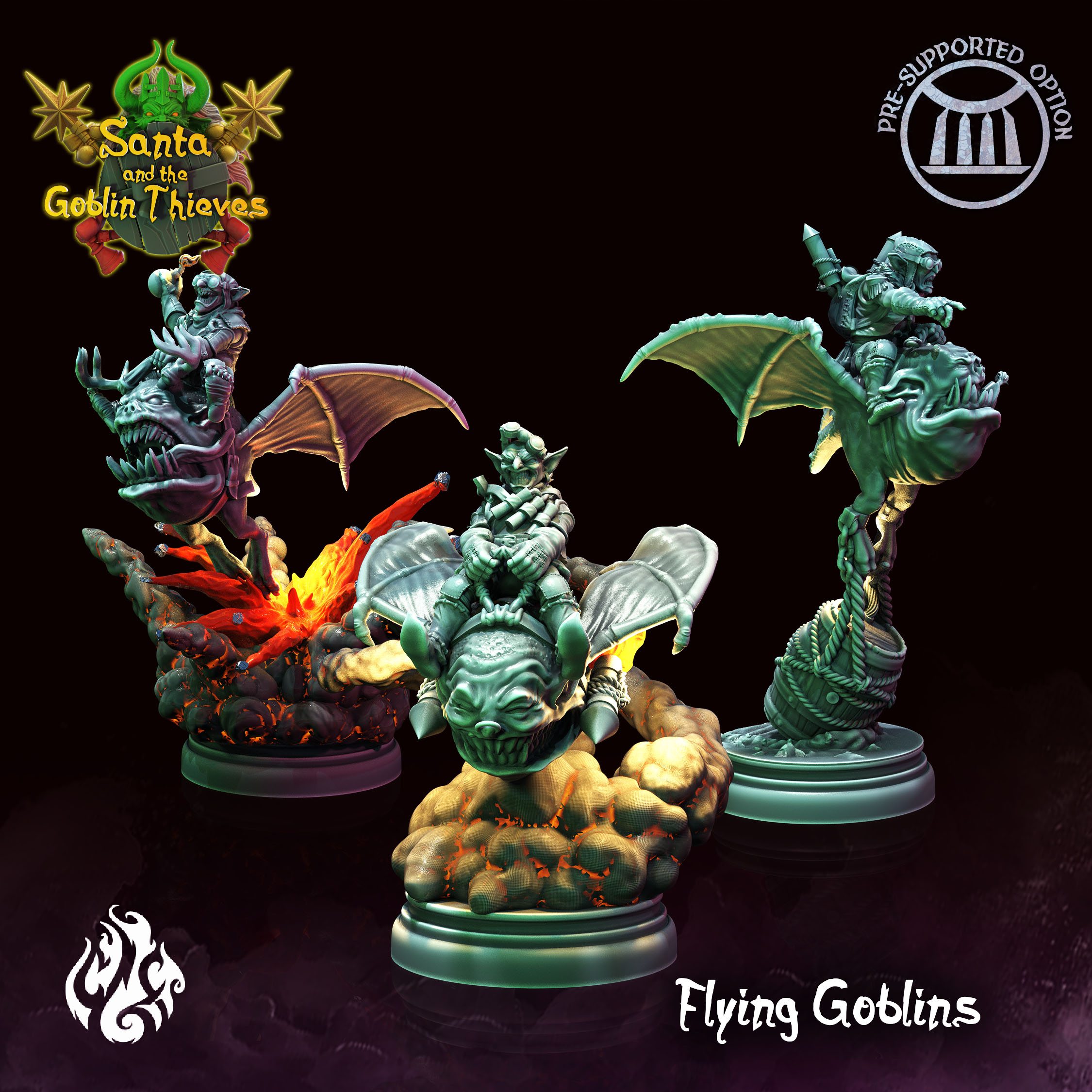 🎅 Santa and the Goblin Thieves - December '21 Patreon release・ 3D File ...